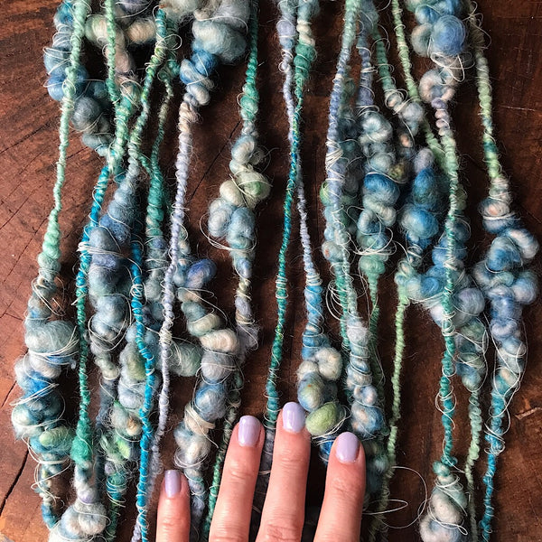 Mermaid blue Art yarn - Mynoush